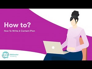 How To Write A Content Plan