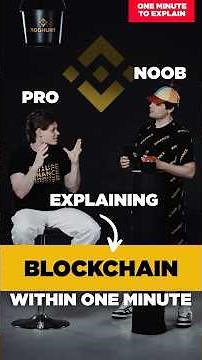 Blockchain? Explained in 1 Minute (#Crypto Pro vs. Noob)