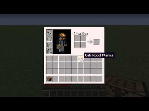 How to Make a Crafting Table in Minecraft