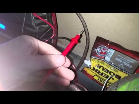 HOW TO TEST AMPLIFIER IMPEDANCE/OHM RATING