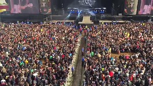 Absolute insanity. 14 years ago, 11am on this very stage - Trivium got its break to become known worldwide. This show topped it. This was the greatest show to date ever for our band. Thank you @downloadfest (70,000 strong) | Matthew kiichichaos Heafy