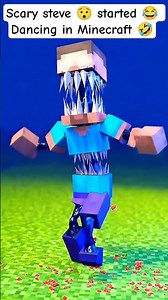 Steve become horror entity in Minecraft 🤯 dancing 😂🤣 #minecraft #animation #memes #shortsminecraft