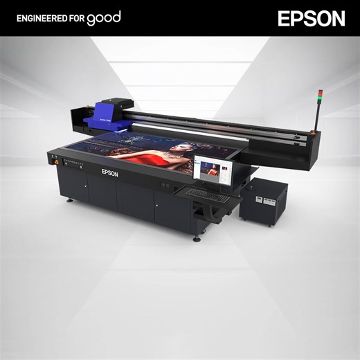 👋 Say goodbye to limitations! The Epson SureColor V7000 isn't just a UV printer; it's a profit powerhouse. Print on virtually any material, from KT boards and wood surfaces to acrylic boards and porcelain tiles. 𝗘𝘅𝗽𝗮𝗻𝗱 𝘆𝗼𝘂𝗿 𝗼𝗳𝗳𝗲𝗿𝗶𝗻𝗴𝘀 💥 Impress clients with unique, high-demand UV-printed products. 𝗕𝗼𝗼𝘀𝘁 𝗽𝗿𝗼𝗳𝗶𝘁𝘀 🤑 Diversify your income streams and tap into new markets. Offer premium printing services with high-profit margins. 𝐑𝗲𝗱𝘂𝗰𝗲 𝘄𝗮𝘀𝘁𝗲 🚯 Print on de
