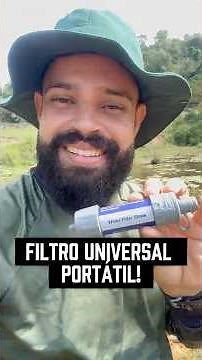 Filtro Purificador de Água Portátil é Bom? Teste e Review para Sobrevivência, Trilha e Camping