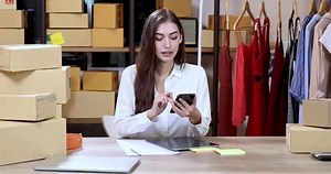 Small Business Owner Packaging Boxes Shipping Stock Footage Video (100% Royalty-free) 1074164531 | Shutterstock