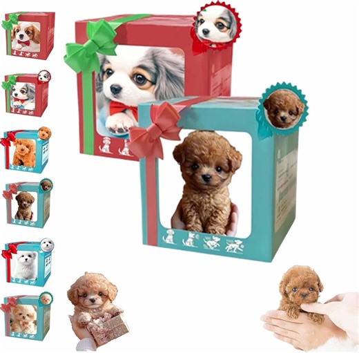 Wuffy Robot Dog, Upgraded Robot Dogs That Act Like Real Dogs, Realistic Robots Puppy, Can Walk, Bark & Wag Its Tail, Interactive Lifelike Pet for Children & Adults