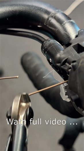 Bianchi Front Derailleur Cable Replacement in 15 Seconds