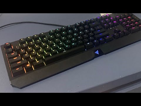 How to mod your Razar Blackwidow keyboard