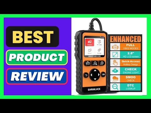 SHRINLUCK Y2 2.8'' Color Graphing Screen OBD2 Scanner Diagnostic