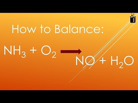 How to Balance: NH3 + O2 = NO + H2O