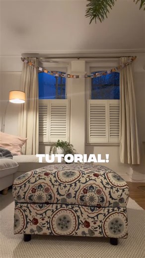 Célia on Instagram: "DIY Ottoman Reupholstery Tutorial Sharing again as requested for those who prefer no background music! (See previous video if you prefer with!). Thanks so much for all the love on my ottoman video! Here’s a step-by-step tutorial so you can make your own. If you have any questions, comment them below and I’m happy to help! What You’ll Need: • Upholstery fabric (measure the top + sides; I used two pieces for the bottom). Comment ‘fabric’ if you want me to DM tips on picking a