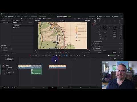 Resolve 20.x changes animation - for the better! Let's use keyframes to make ken burns effect!