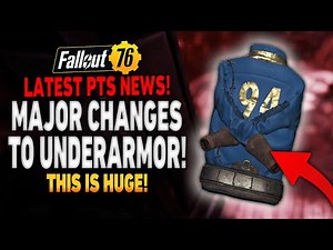 Major Changes Coming to Fallout 76 Underarmor!