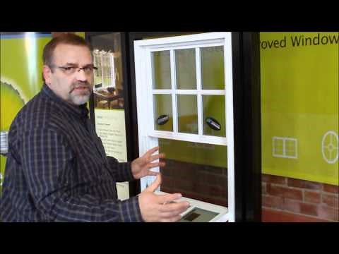 Cleaning EcoShield Double and Single Hung Windows