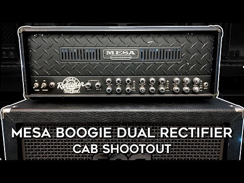 Mesa Boogie RECTIFIER Speaker Cab Comparison! What A Difference!!