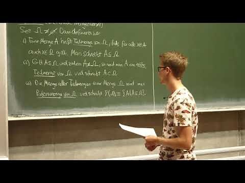 Stochastik 1: Wiederholungskurs