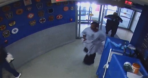 Video shows inmate escape corrections officer at busy hospital