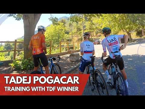 TRAINING with TADEJ POGACAR | Can Amateur keep up with the winner of TDF and GIRO?