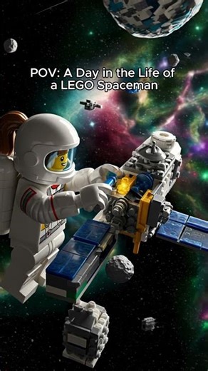 What If You Lived Like a LEGO Spaceman?