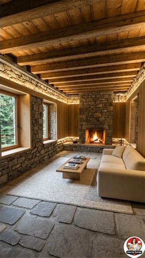 From Raw Stone to Forest Sanctuary | Ultra-Luxury Cabin Transformation✨#satisfying#timelapse