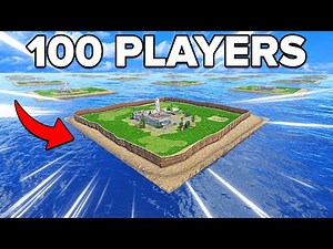 Rust but there's 100 islands and 100 players...