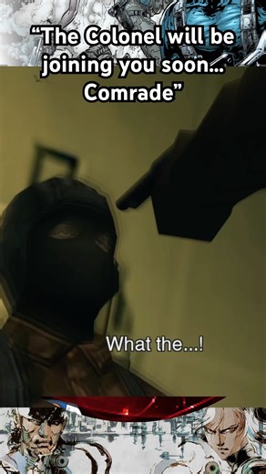 The Colonel Will Be Joining You Soon, Comrade | #metalgearsolid2 #MGS2 #HideoKojima #gaming