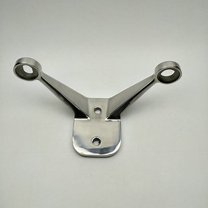 [Hot Item] Glass Curtain Wall Hardware with High Quality and Best Price Stainless Steel Spider with Two Arms K-Type Heavy Duty 220mm/250mm Fin Spider for Glass Fitting