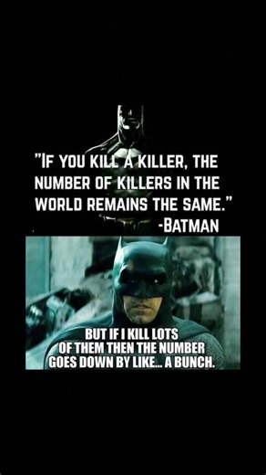 #agnst Batman Philosophy vs Reality Meme 🦇