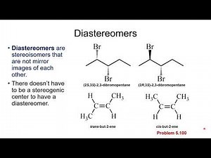 Organic Chemistry I CHEM-2423 Ch 5 Stereochemistry Part 3