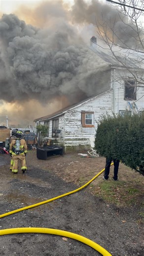 Earlier this morning, Westampton Township Emergency Services responded to Springfield Township for a reported house fire. Squad 2722 stretched a line and performed a primary search of the house. Due to deteriorated house and fire conditions all crews were pulled from the house. Westampton returned after about 2 hours. | Westampton Township Emergency Services