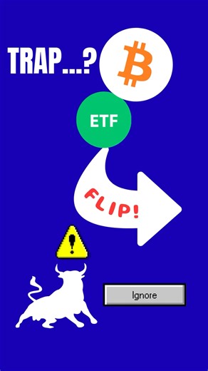 Bitcoin ETF inflows just Flipped— Bull Signal Ignored 👀