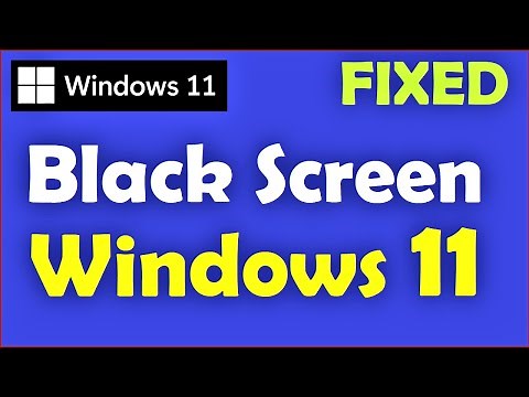 How to Fix Black Screen on Windows 11