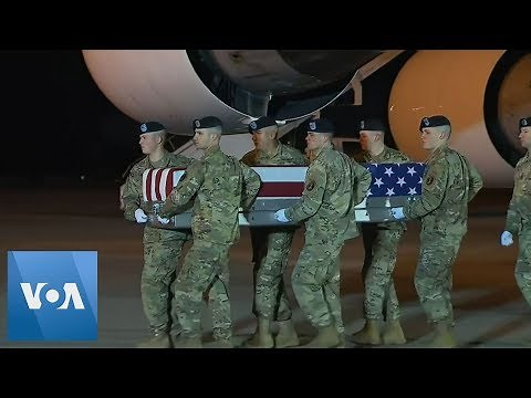 Body of soldier killed in Afghanistan returned to US