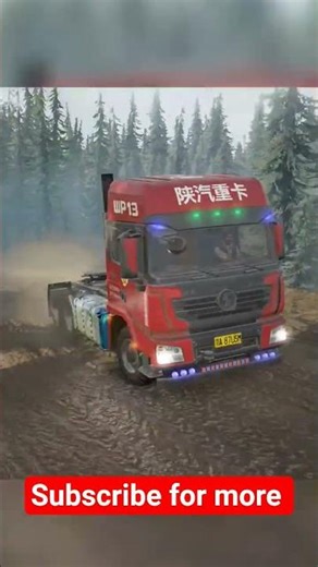 Extreme Mud Challenge 🚜 | SnowRunner Gameplay #viral #shorts #trendingreels