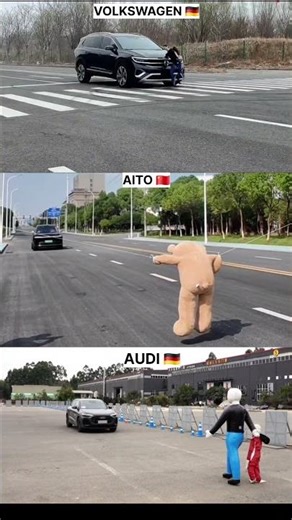 AEB System Test | Audi، AITO, VW