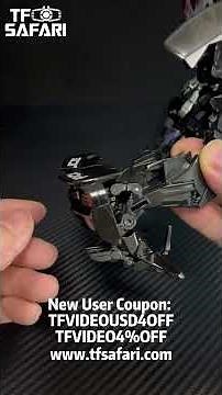 Quick Transformation Video for AOYI Mech LS-02 LS02 Barricade#transformers #transformerstoys