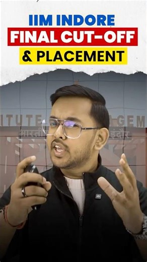 IIM Indore – 1 Minute Review🔥 | IIM MBA Cutoff, Fees & Placements 2026 #iim