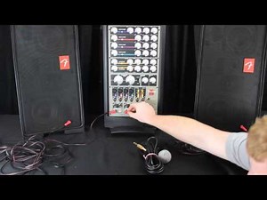 Special Arrangements Fender PA tutorial