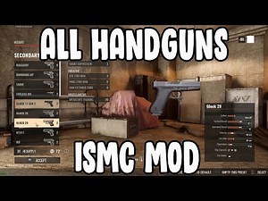 All Hand Guns From ISMC Insurgency Sandstorm Mods