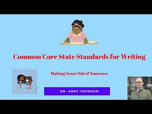 Teaching Toward an Academic Standard: CCSS for Writing