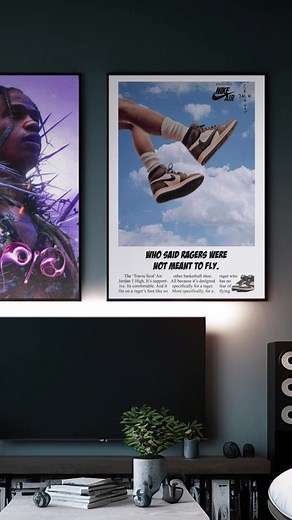 Travis Scott poster for your room #decor #tiktokmademebuyit #stussy #poster #travisscott #albumcover #albumposter