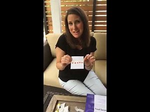 Watch me do an Everlywell food sensitivity test