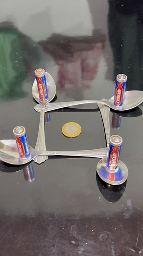 Battery and coin magic experiment #experiment #science #experiment #tiktok | Rishi Kumar