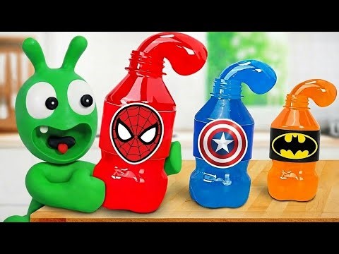 Soda Jelly Surprise! Pea Pea Tries Colorful Fizzy Jelly - Pea Pea Wonderland