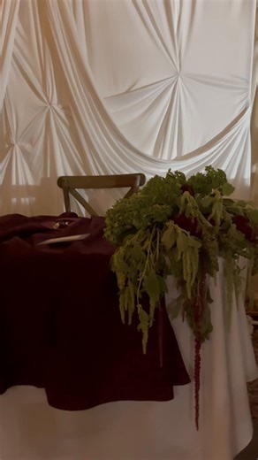 Stunning Wedding Backdrop Draping in Las Vegas