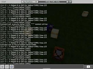 How to pee in Minecraft with commands