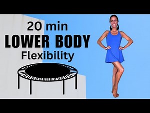 20m Lower Body Mobility + Leg Inversions | Beginner Friendly Rebounder Workout | All Levels At Home