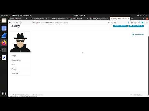 Lab09 SEED 2.0 Cross-Site Scripting Attack Part I