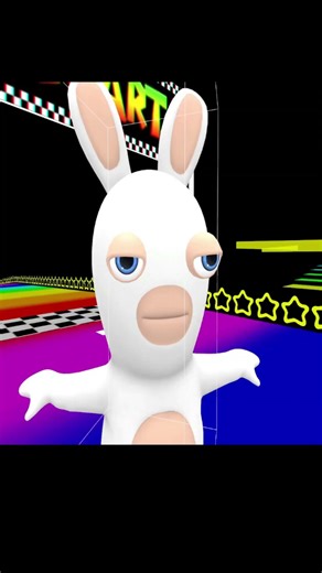 Crazy Rabbid Plays Hello Neighbor: FOXY & BONNIE is NIGHTMARE PART #2