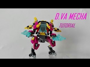 Lego OVERWATCH D.Va Mecha (Final Version) Tutorial
